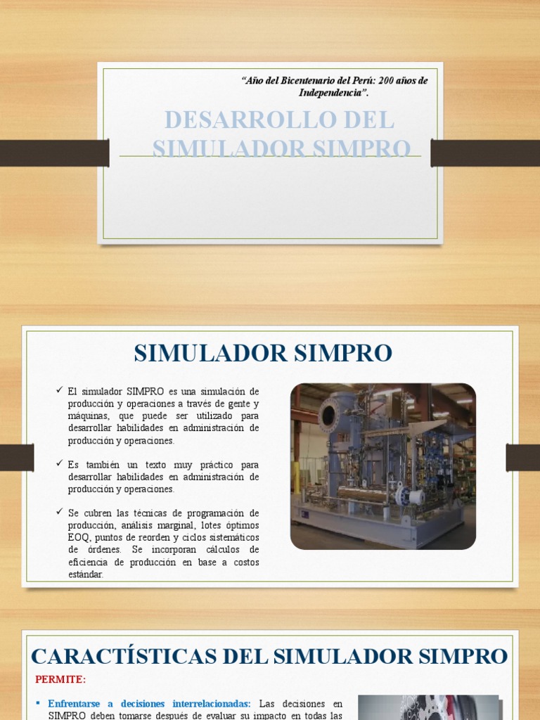 Simulador Simpro | PDF | Simulación | Marketing