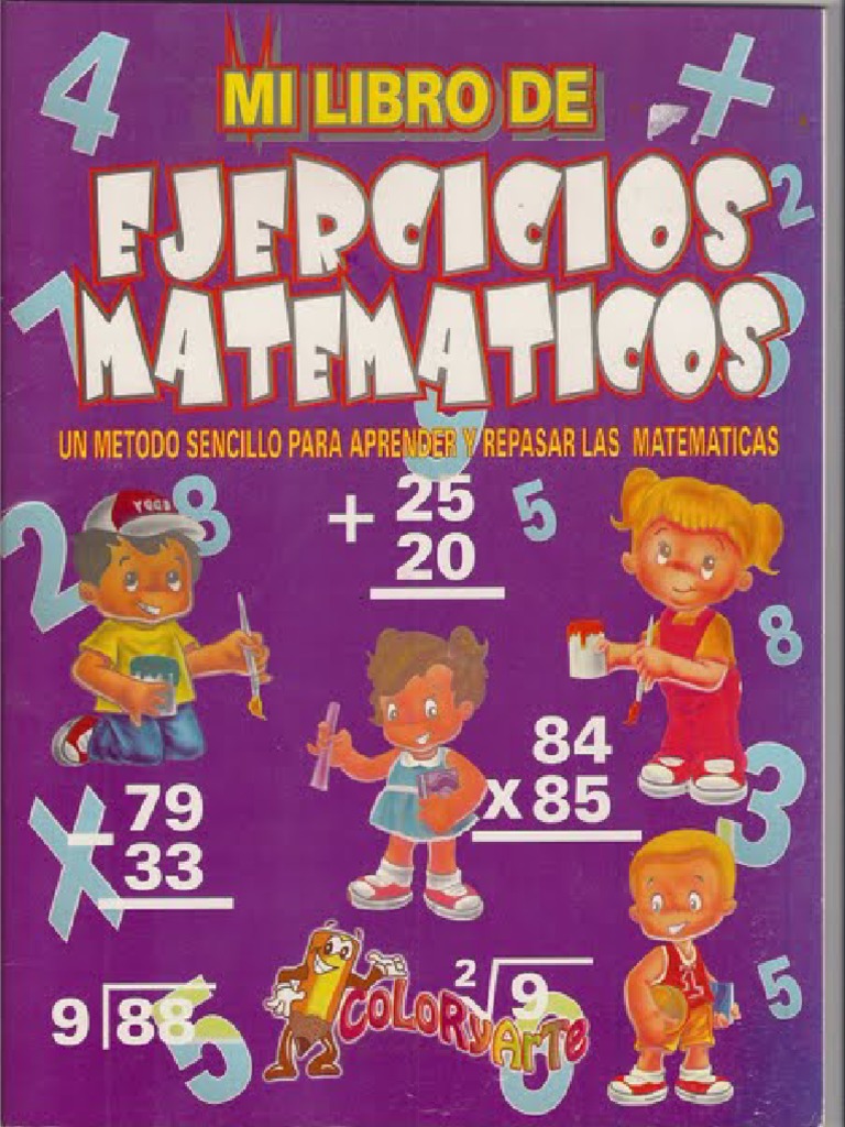 Mi Libro de Ejercicios Matemáticos | PDF