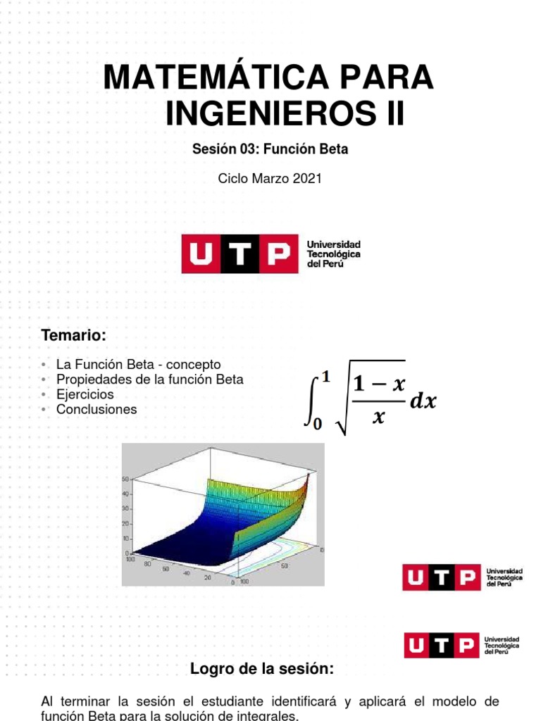 Análisis de la función Beta y su aplicación en la resolución de ...