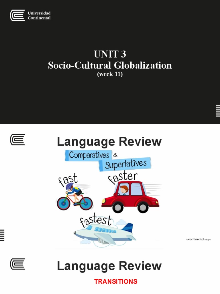 Unit 3 Socio-Cultural Globalization: (Week 11) | PDF