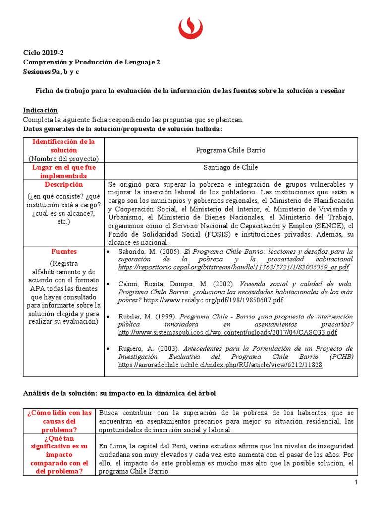 Ficha 9c - tb2-cpl | PDF | Pobreza | Pobreza e indigencia