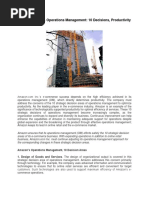 Unilever's Operations Management, 10 Decisions & Productivity | PDF ...