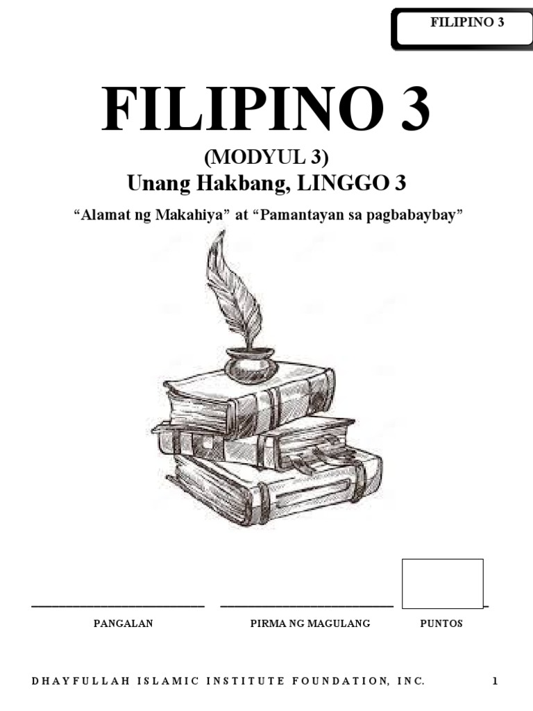 FILIPINO Modules | PDF