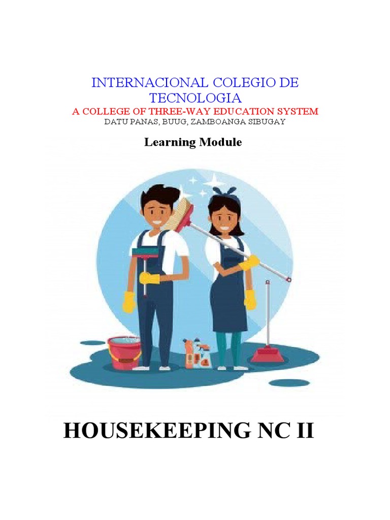 K To 12 Household Services Learning Module | PDF | Occupational Safety ...