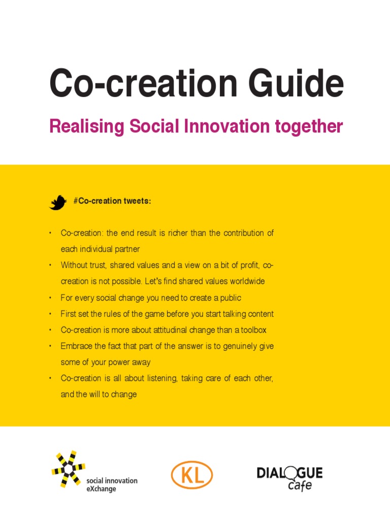 Co-Creation Guide: Realising Social Innovation Together | PDF ...