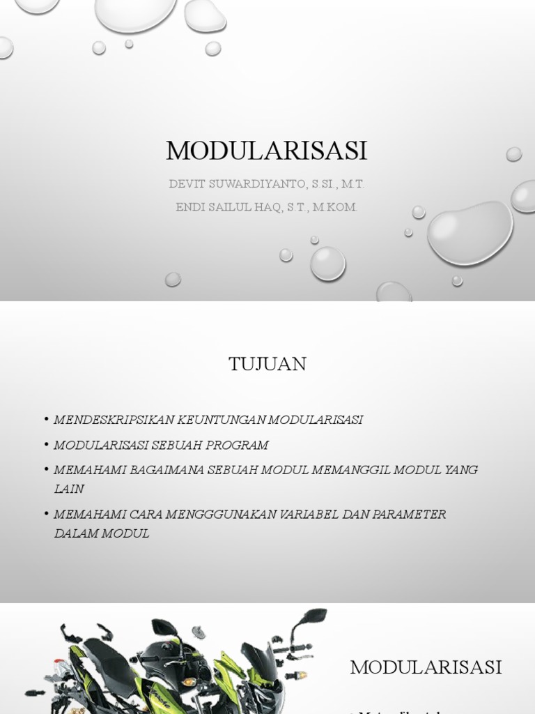 08 Modularisasi | PDF