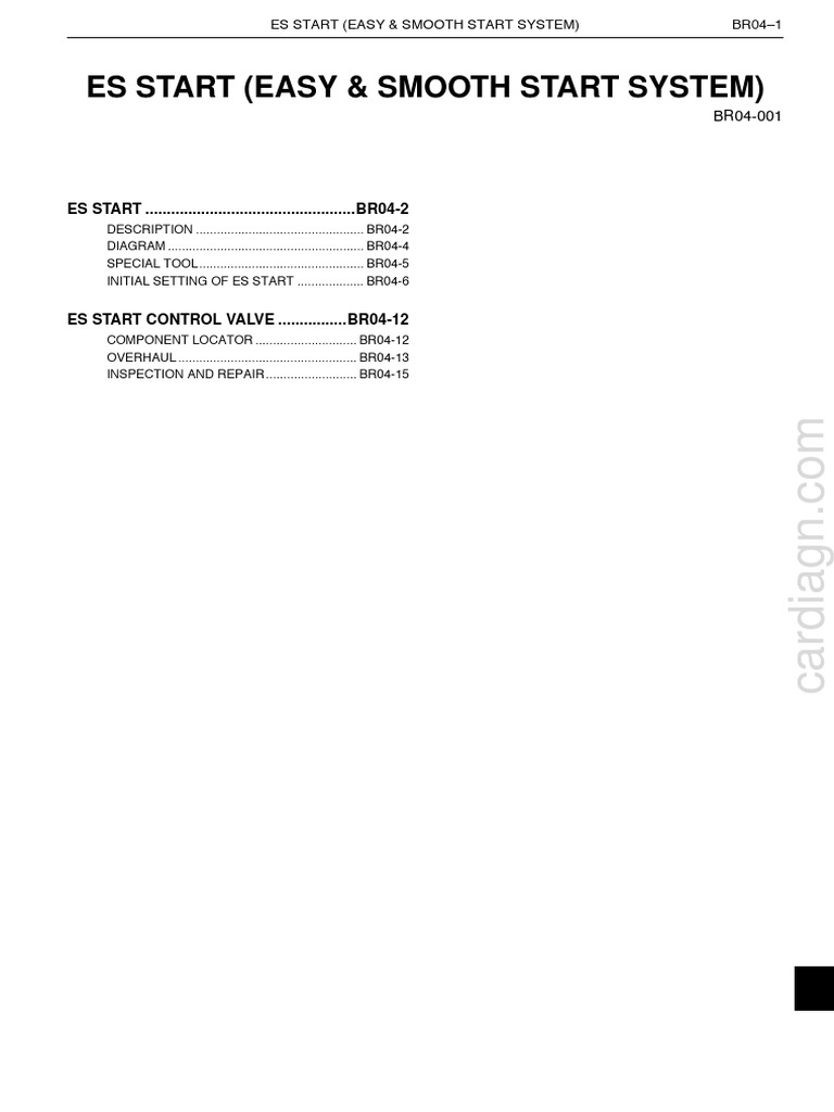 Es Start (Easy & Smooth Start System) | PDF | Piston | Valve