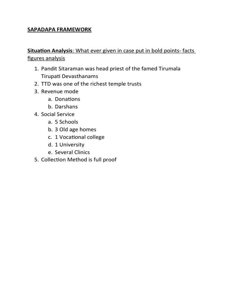 Sapadapa Framework | PDF