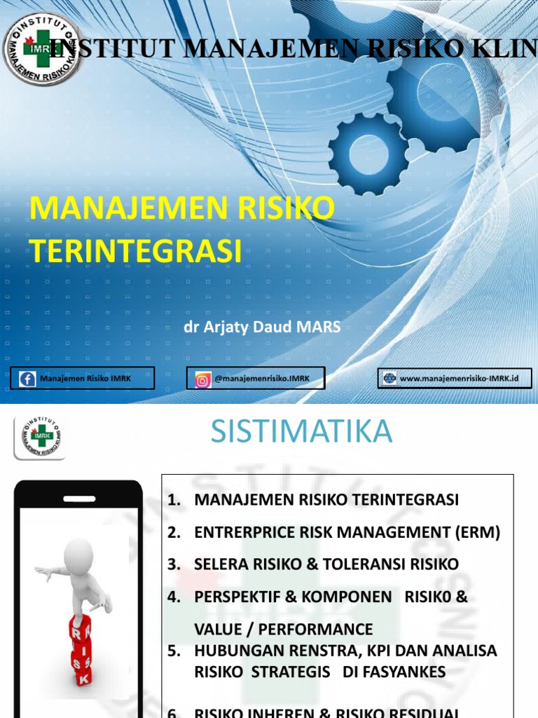 Manajemen Risiko Terintegrasi | PDF