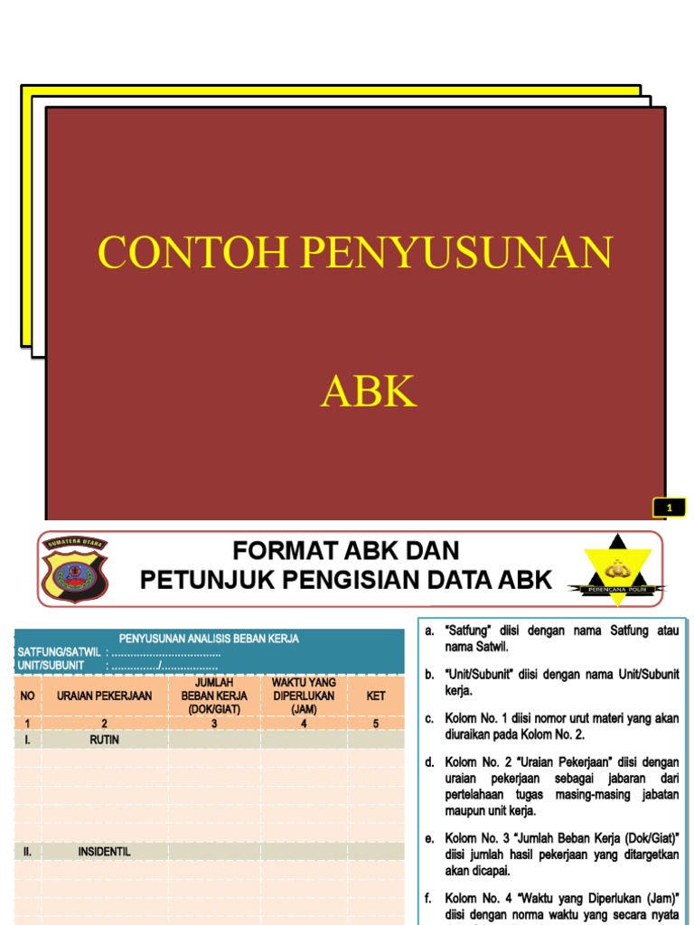 Cara Menghitung Dan Format ABK | PDF