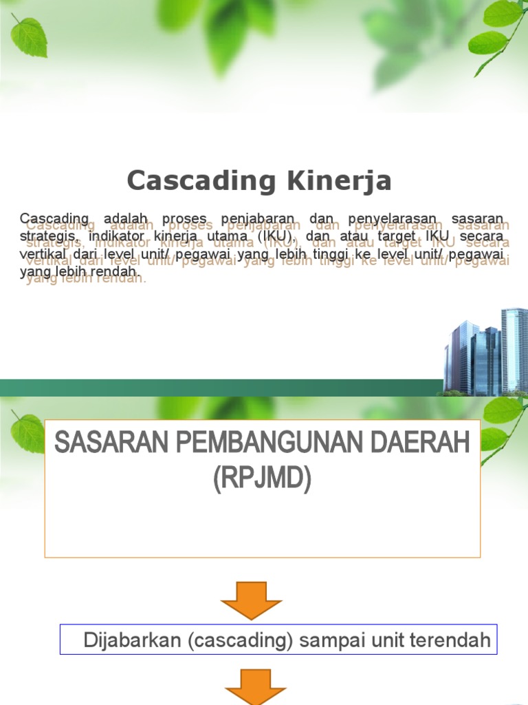 Cascading Kinerja - Edit | PDF