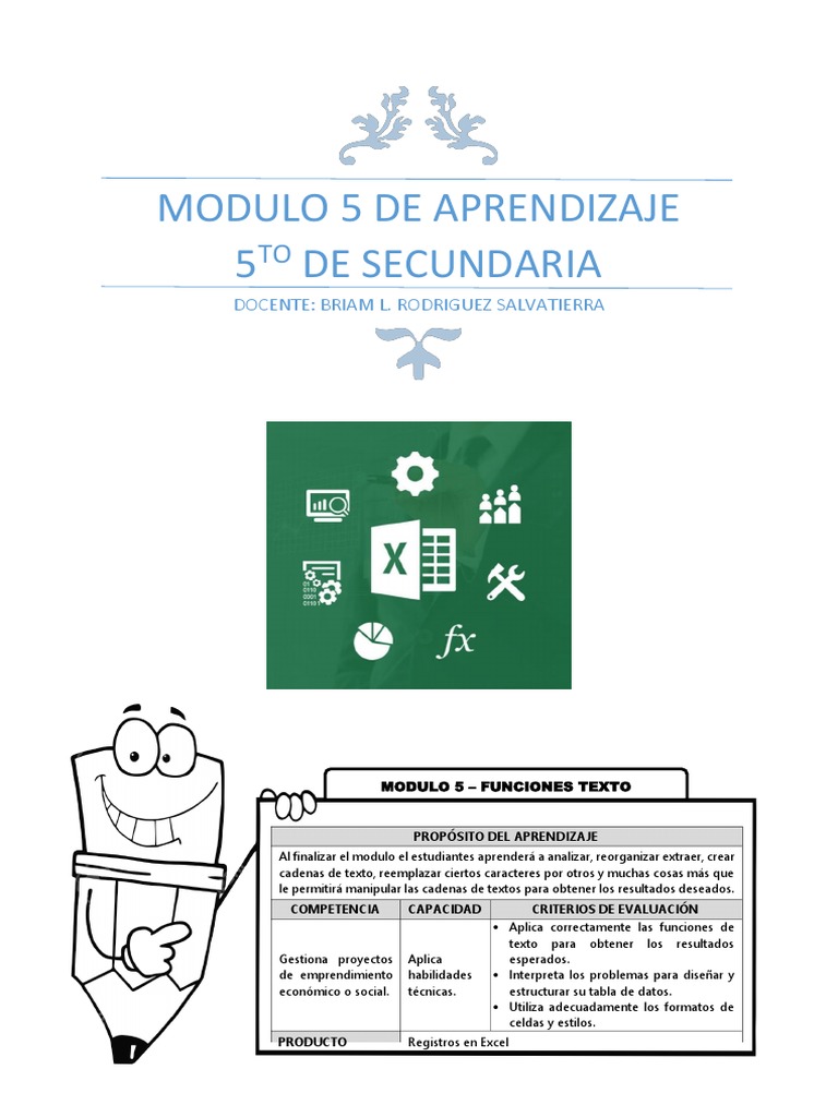 Modulo4 5to | PDF | Informática | Aprendizaje
