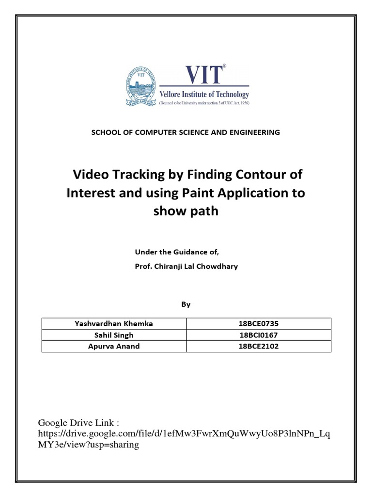 Contour Based Tracking | PDF | Image Segmentation | Computer Vision