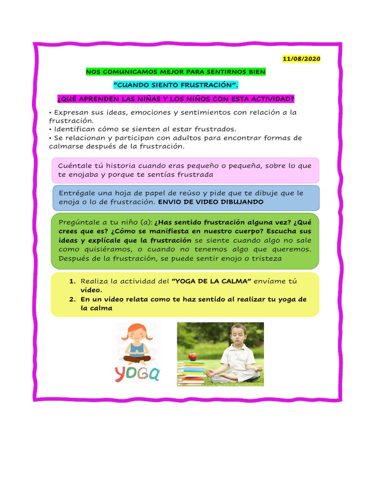 Actividad Complementaria 11 Agosto | PDF