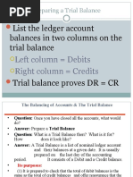 Trial Balance Questions Class11 | PDF