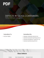 Glass Container Defects: Causes & Remedies | PDF | Mechanical ...
