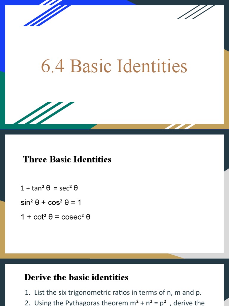 Additional Mathematics F5: Trigonometry | PDF | Teaching Methods ...