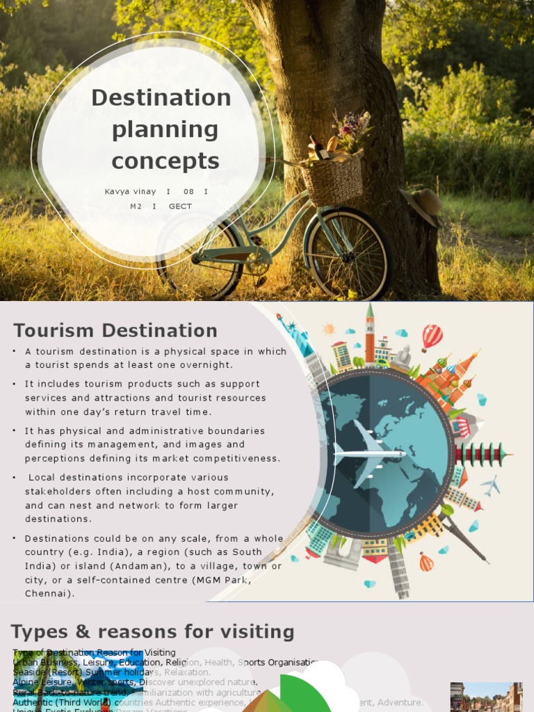 Destination Planning Concepts: Kavya Vinay I 08 I M2 I Gect | PDF ...