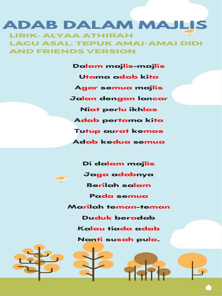 Adab Dalam Majlis | PDF