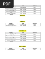 CSEC Timetable2025 | PDF