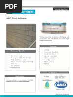 Tile Adhesive Original Technical Data Sheet 2020 | PDF | Tile | Adhesive