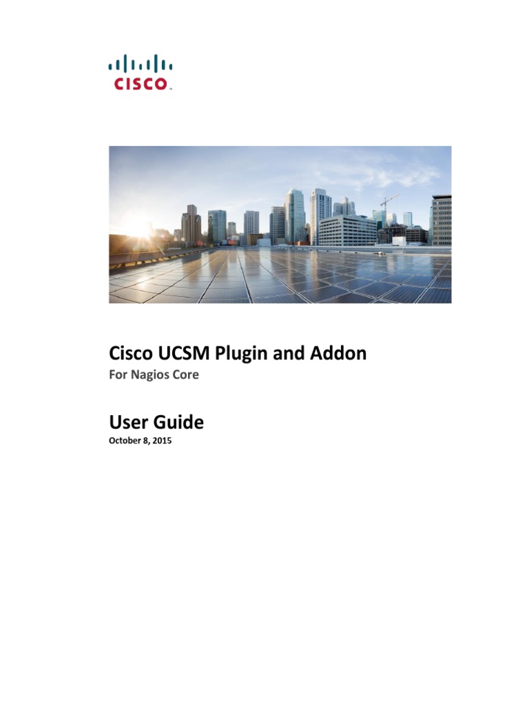 Cisco UCSM Nagios Plugin Guide | PDF | Command Line Interface | Domain Name