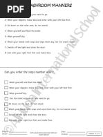 Social Story Toileting | PDF