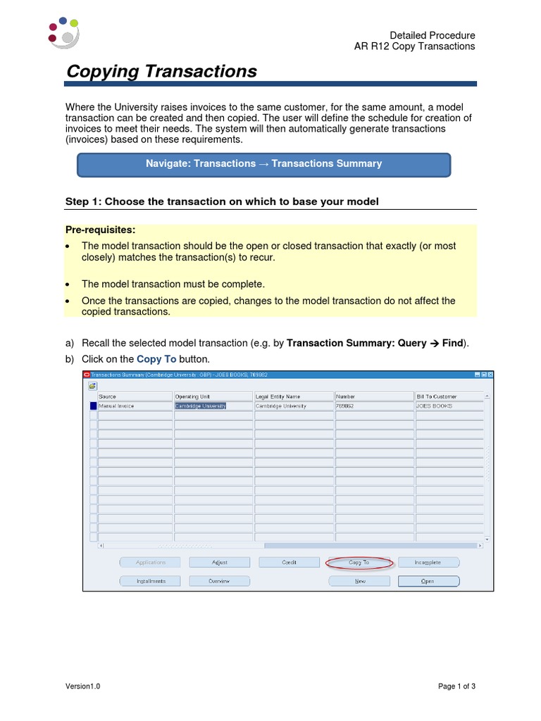 Auto Create Invoice in Oracle Apps | PDF | Invoice | Software