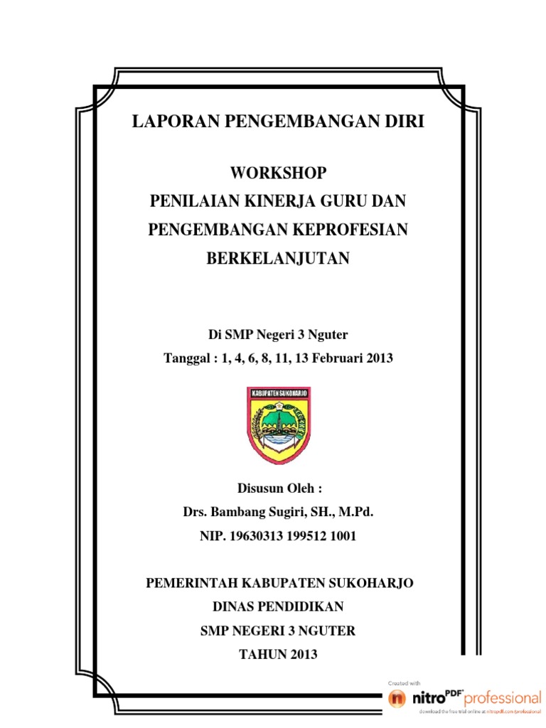 01 Laporan Workshop | PDF
