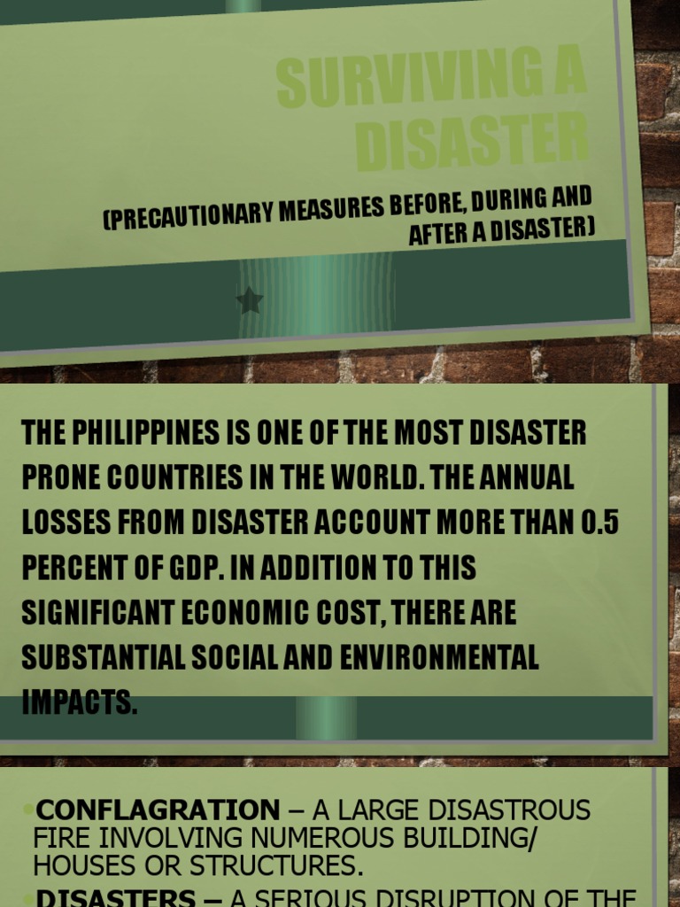 Chapter 6 Surviving A Disaster | PDF | Flood | Water