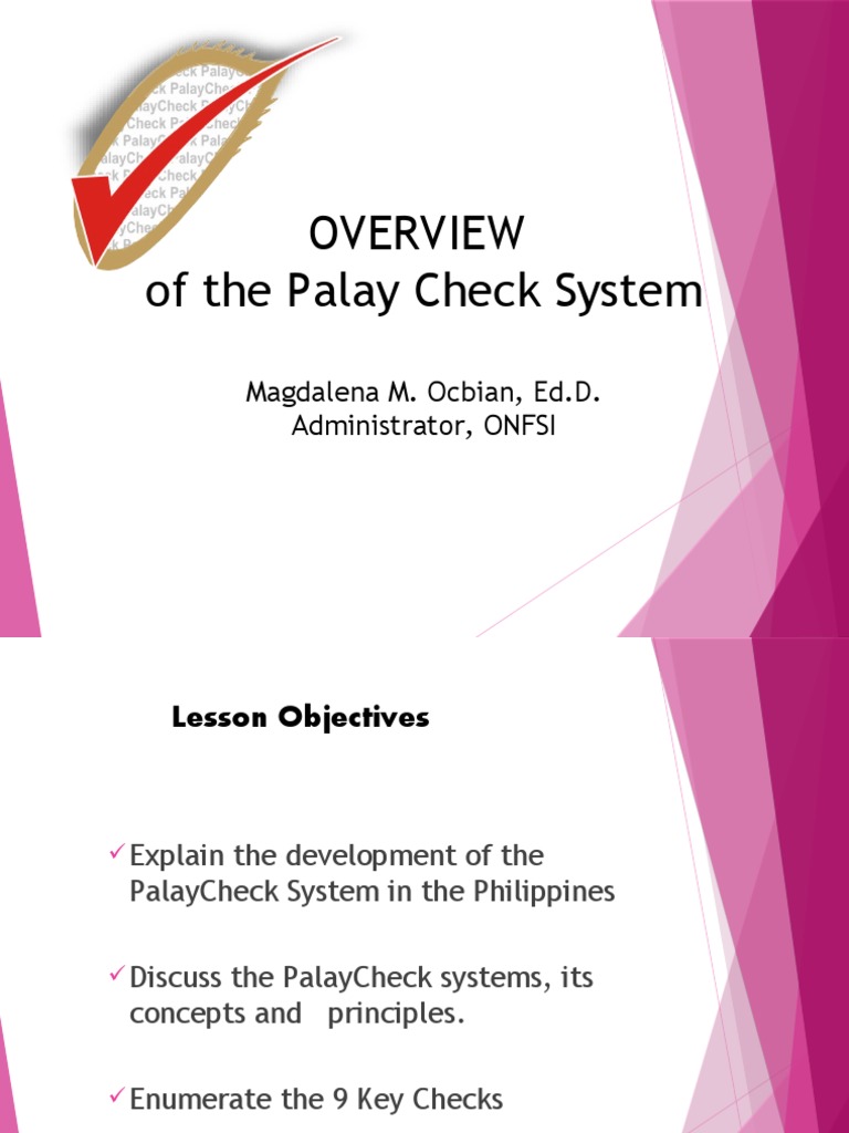 Overview of Palay Check | PDF | Rice | Agriculture