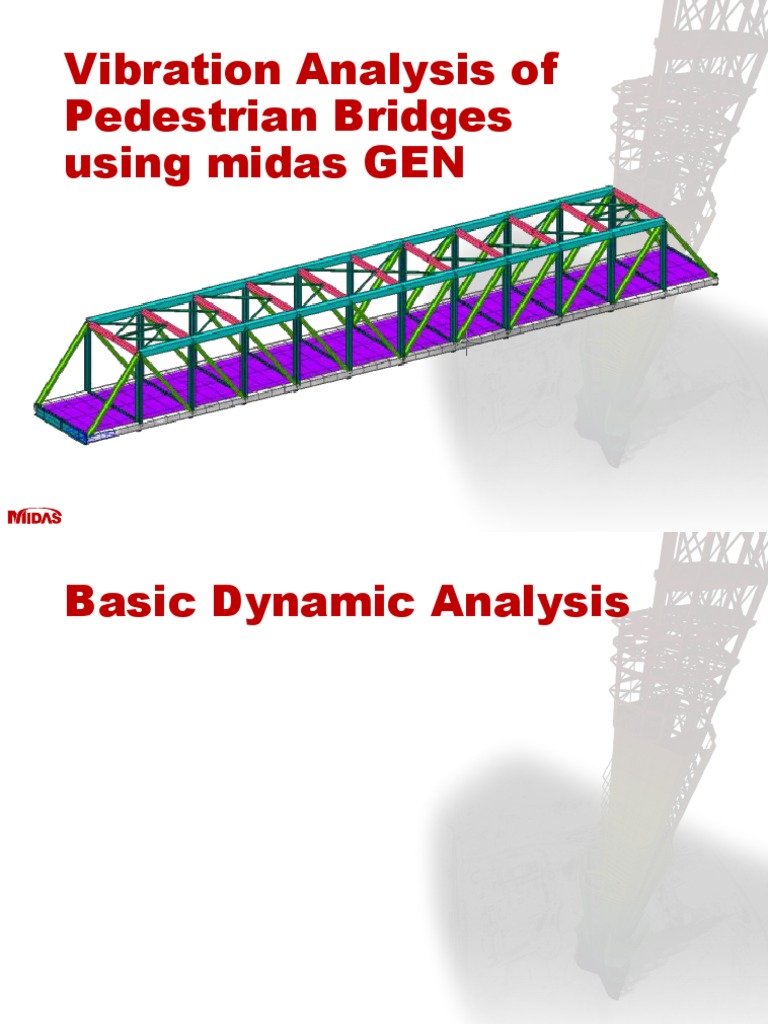Vibration Analysis of Steel Pedestrian Bridges | PDF | Oscillation | Mechanics