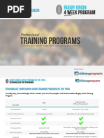 Pre Season Strength and Conditioning For Rugby | PDF | Strength ...