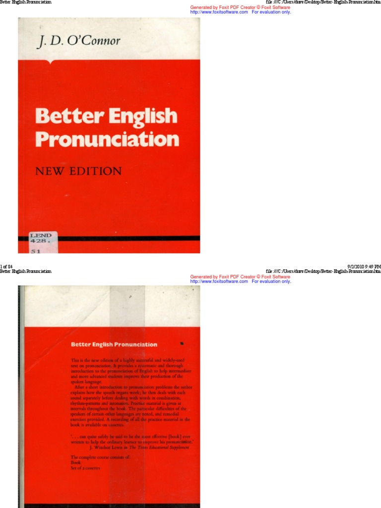 Better English Pronunciation | Download Free PDF | Computer Related ...