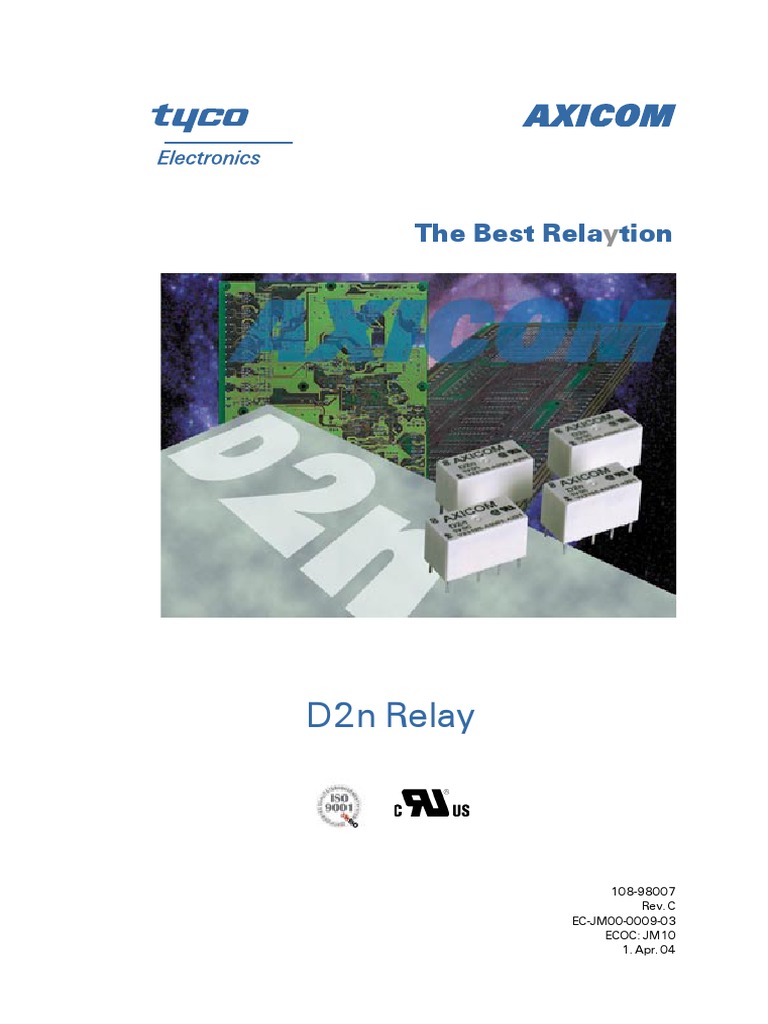 D2n Relay: The Best Rela Tion | PDF | Relay | Inductor