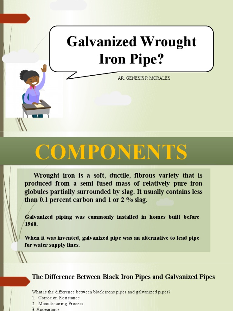 Differences Between Galvanized and Wrought Iron Pipes | PDF ...