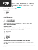 P.5 Primary Five SST Notes - Teacher - Ac | PDF | Volcano | Lake