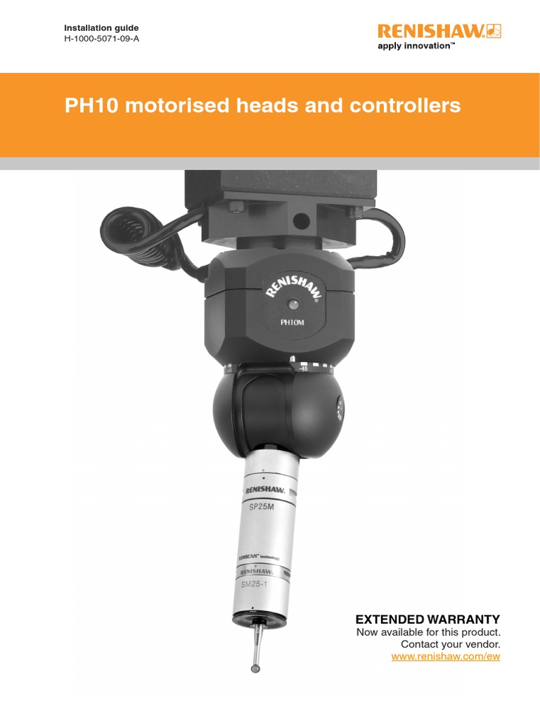 PH10 Motorised Heads and Controllers: Installation Guide | PDF ...