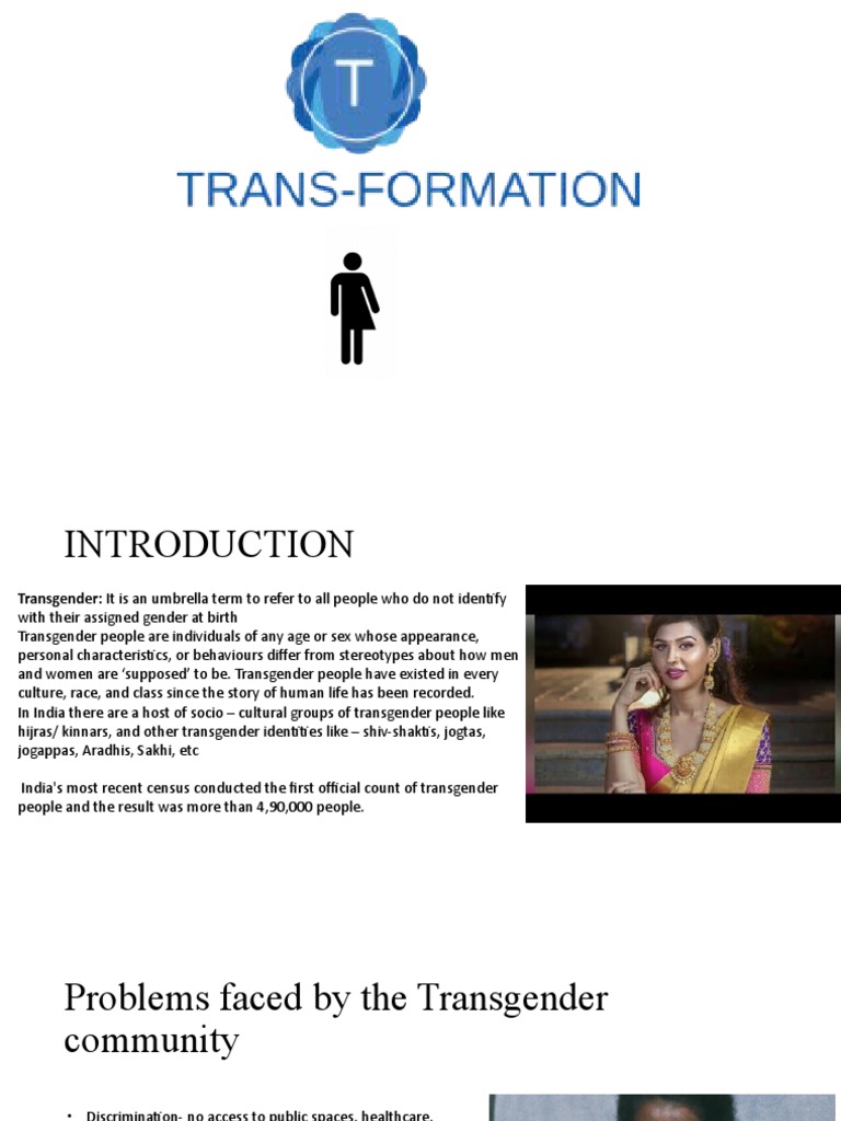Trans Formation | PDF | Transgender | LGBTQIA+ Studies