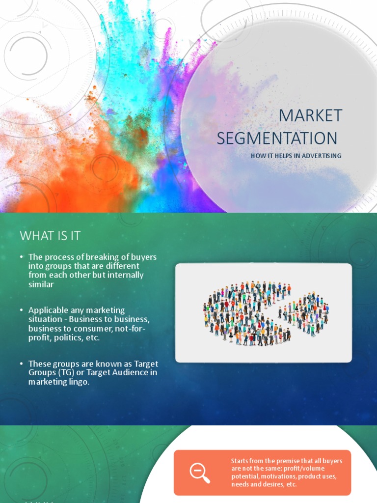 Market Segmentation in Advertising | PDF | Market Segmentation | Marketing