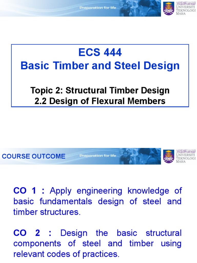 2.2 Design of Flexural Member | PDF | Bending | Beam (Structure)
