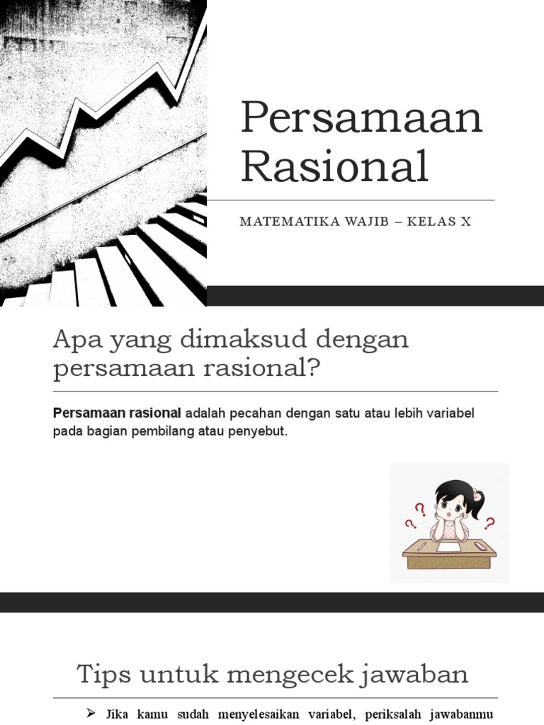 Persamaan Rasional | PDF | Metode & Bahan Ajar | Pengembangan Diri