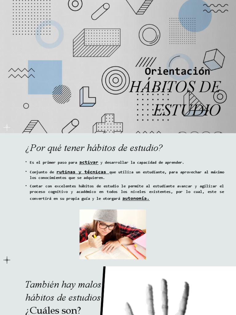 Mejora tus Hábitos de Estudio | PDF