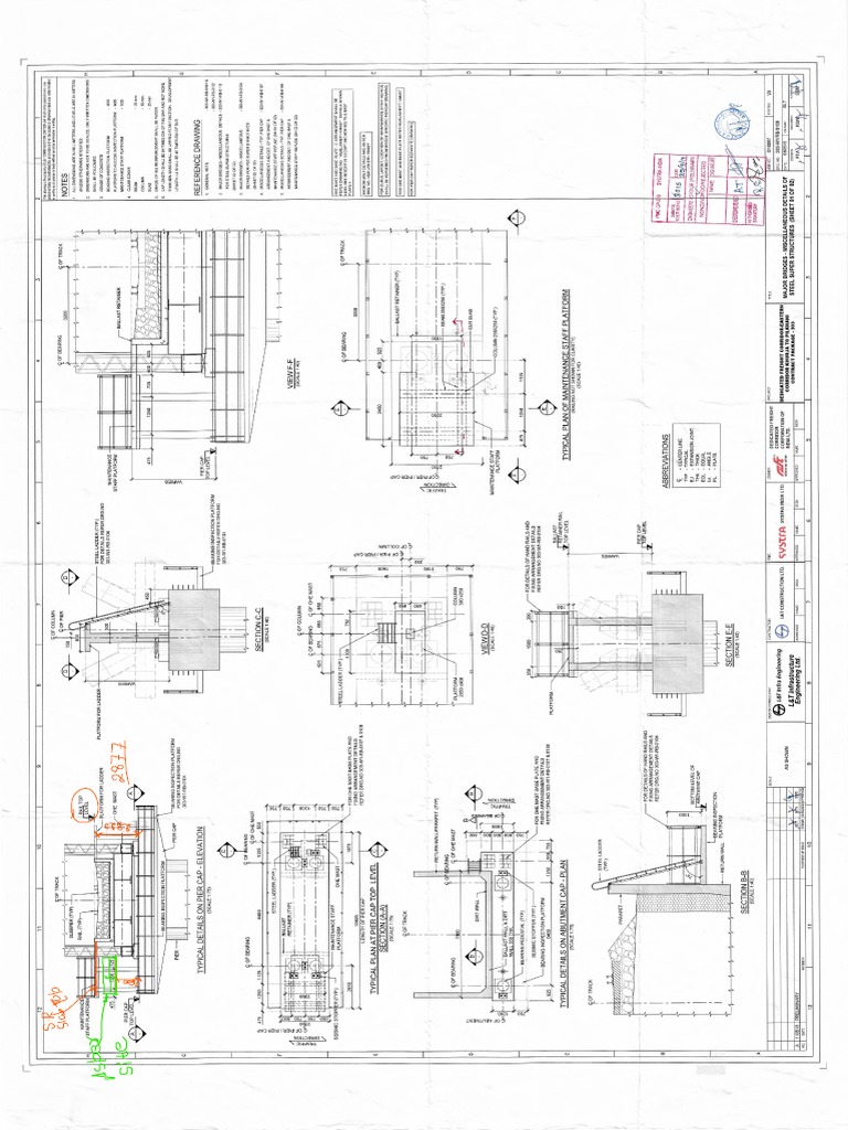 Staff Refuge Slab & Column | PDF