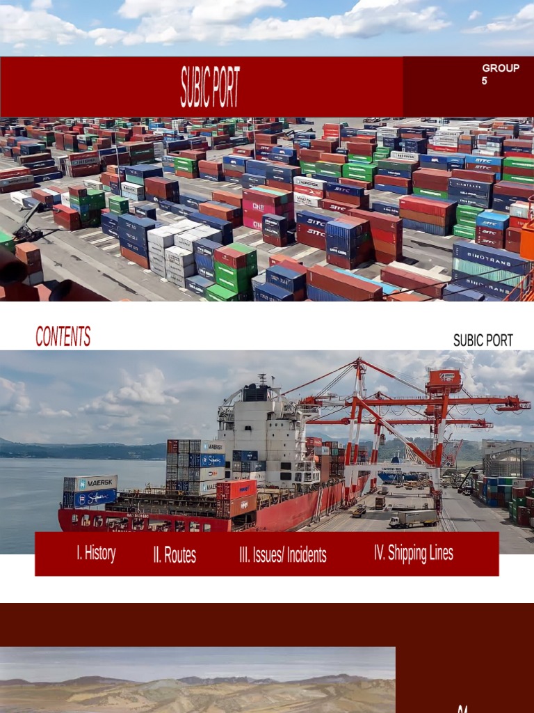 Subic Port | PDF | Ships | Shipping