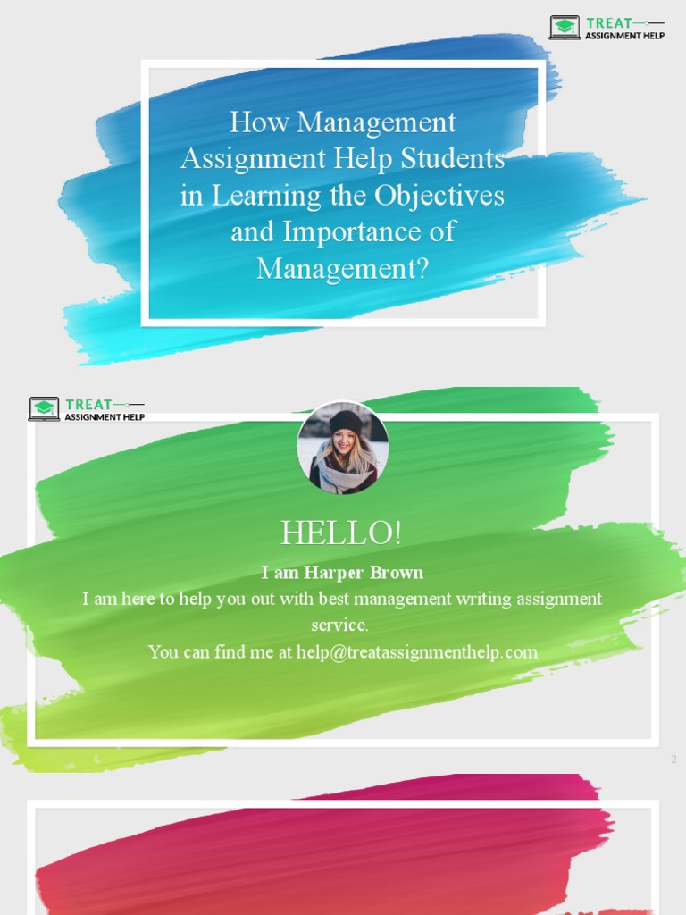 How Management Assignment Help Students in Learning The Objectives and ...