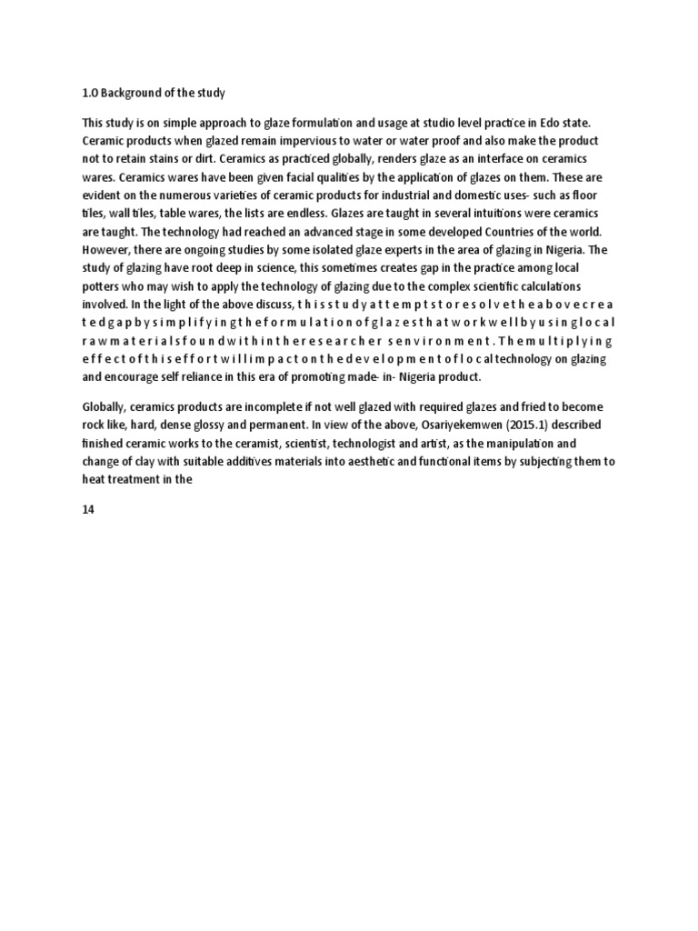 Glaze Formulatiom | PDF | Pottery | Ceramics