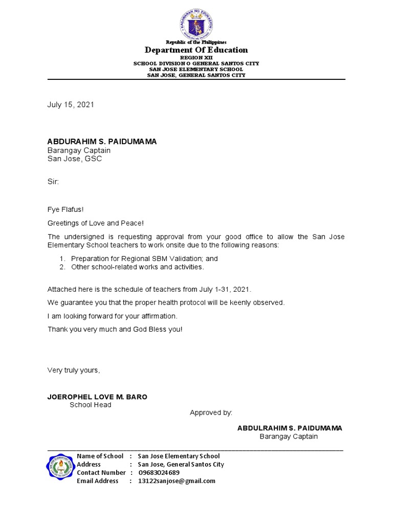 Letter Attachment For AWA | PDF