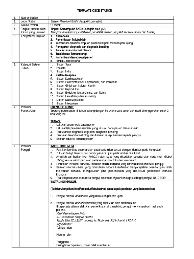 Laringitis Akut | PDF