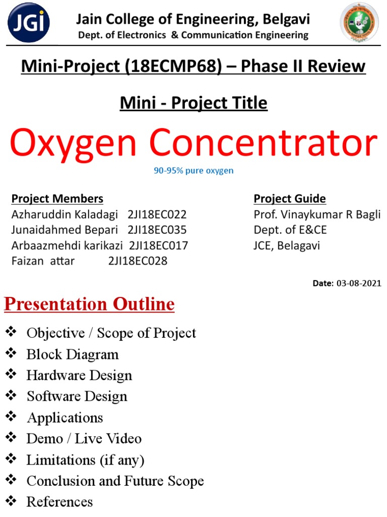 Mini-Project (18ECMP68) - Phase II Review Mini - Project Title | PDF ...